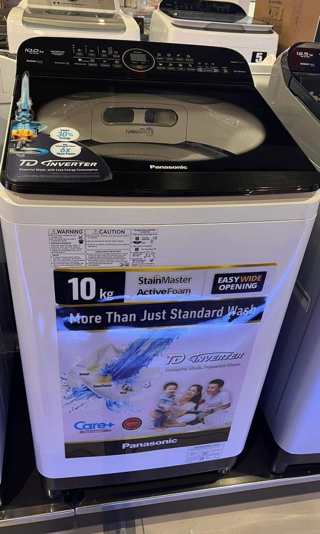 PANASONIC TOP LOAD FULLY AUTOMATIC WASHING MACHINE (NON INVERTER AND ...