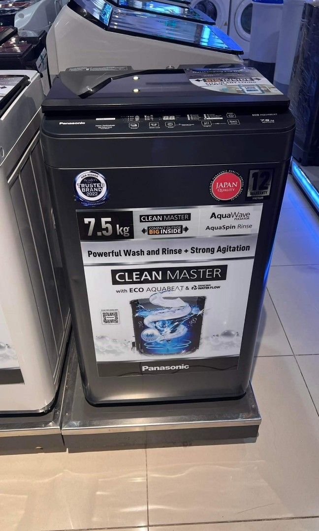 PANASONIC TOP LOAD FULLY AUTOMATIC WASHING MACHINE (NON INVERTER AND ...