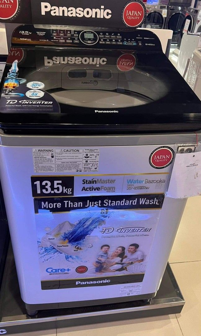 PANASONIC TOP LOAD FULLY AUTOMATIC WASHING MACHINE (NON INVERTER AND ...