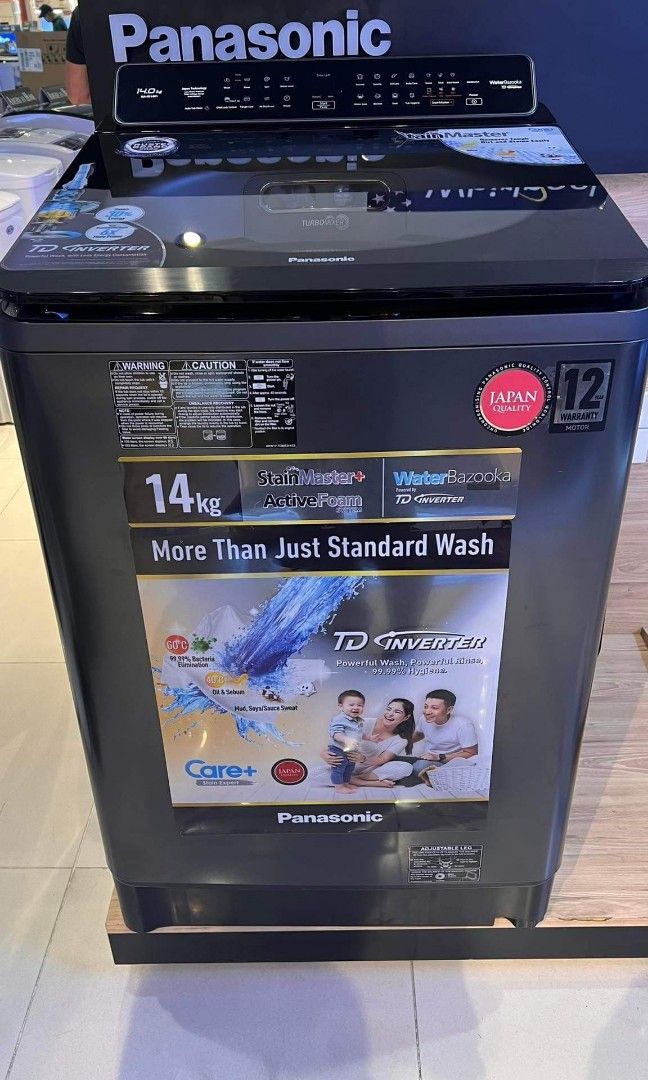 PANASONIC TOP LOAD FULLY AUTOMATIC WASHING MACHINE (NON INVERTER AND ...