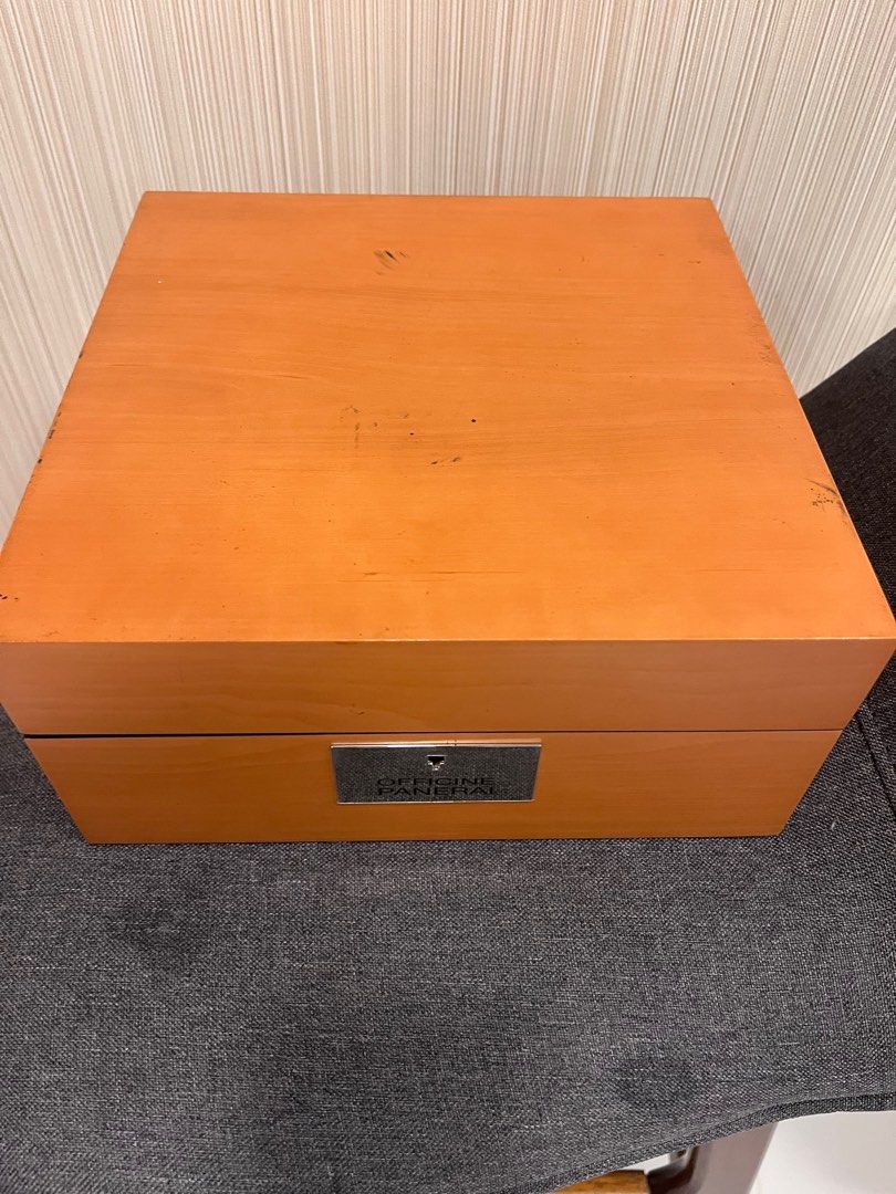 Panerai watch box, Men's Fashion, Watches & Accessories, Watches on ...