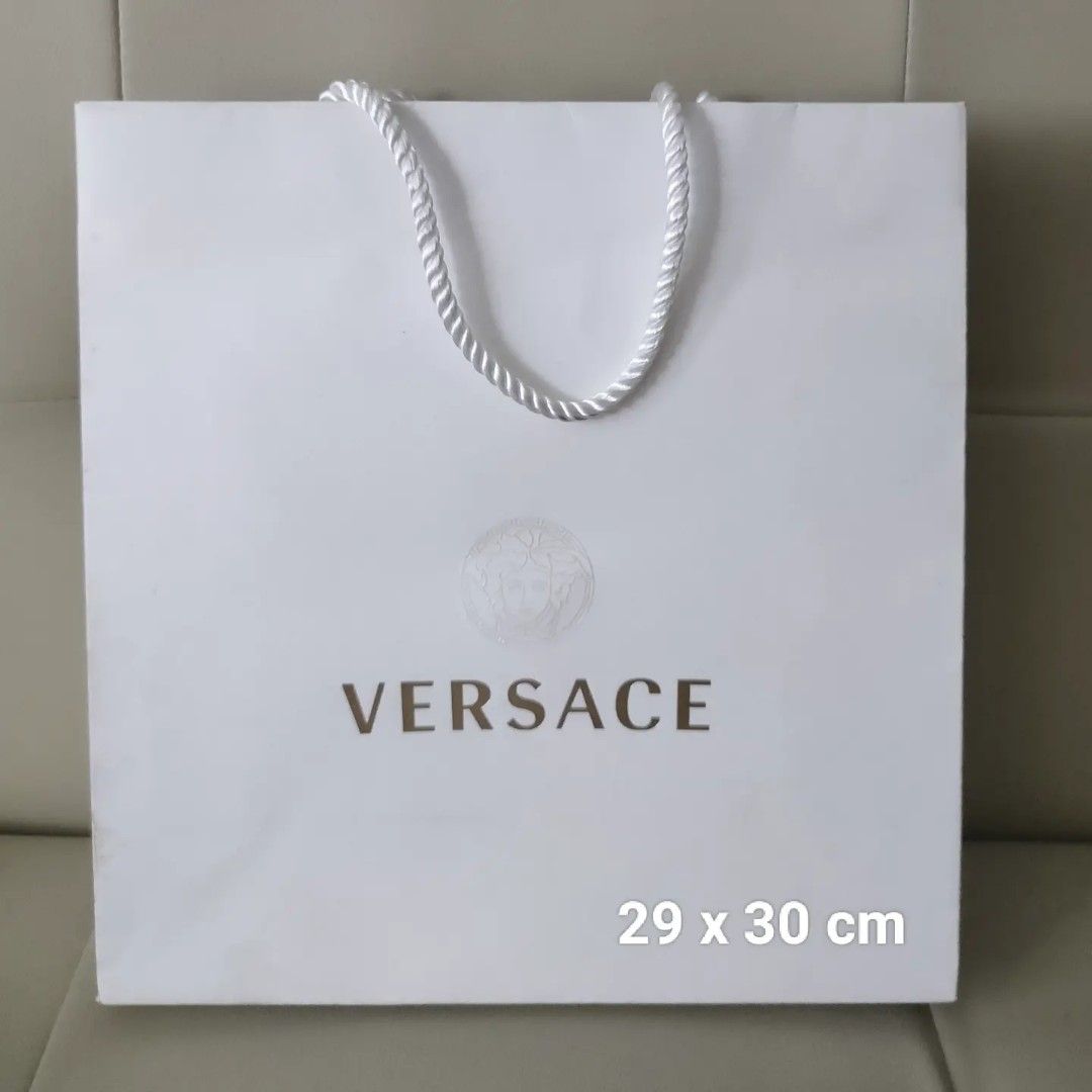 Paper Bag versace medium original / paperbag versace asli, Serba Serbi ...
