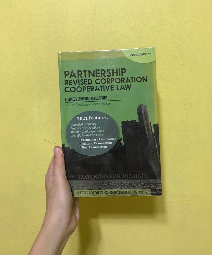 Partnership and Corporation by Domingo, Hobbies & Toys, Books ...