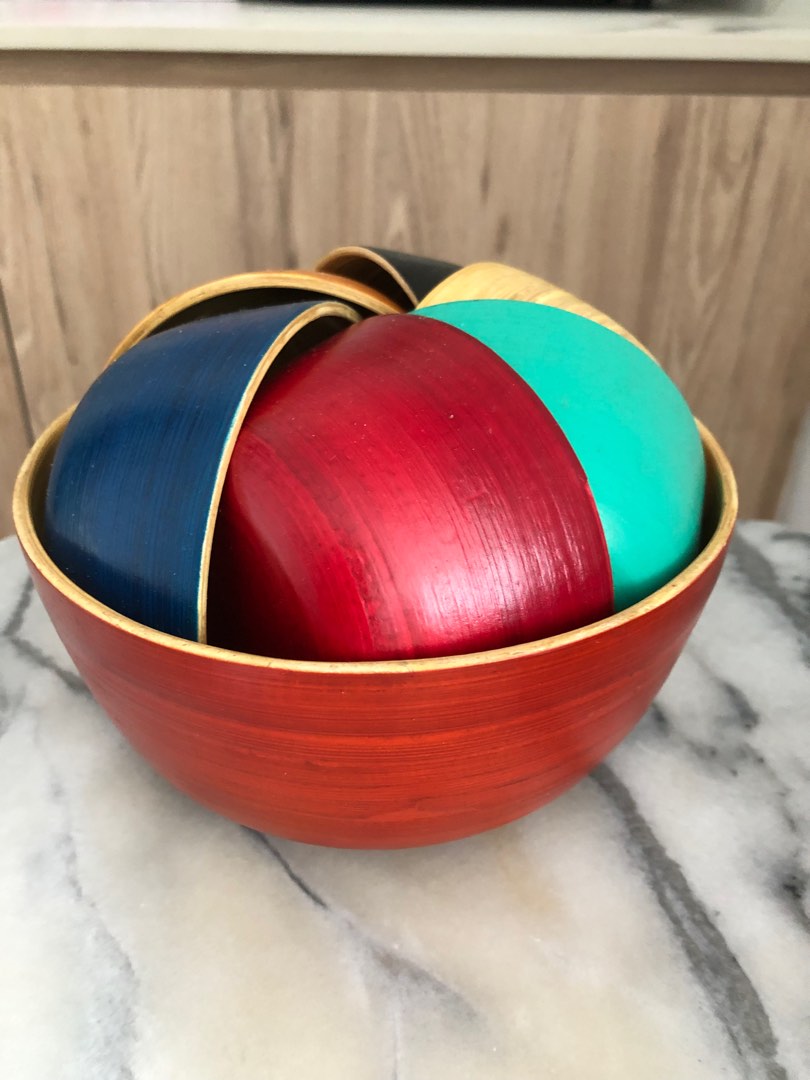 Party Bowl Set for 6 from Vietnam, Furniture & Home Living, Kitchenware ...