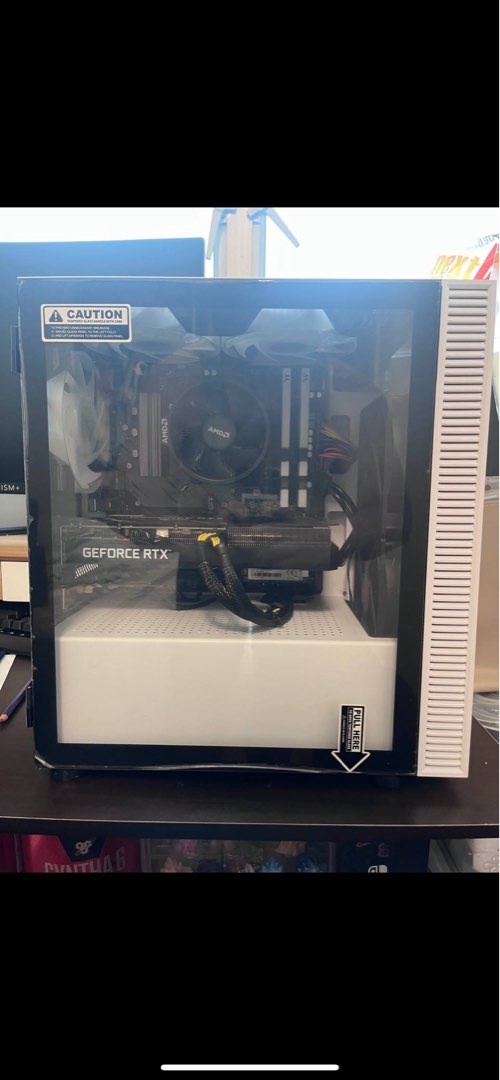 Pc custom built rtx 3060 ti, Computers & Tech, Desktops on Carousell