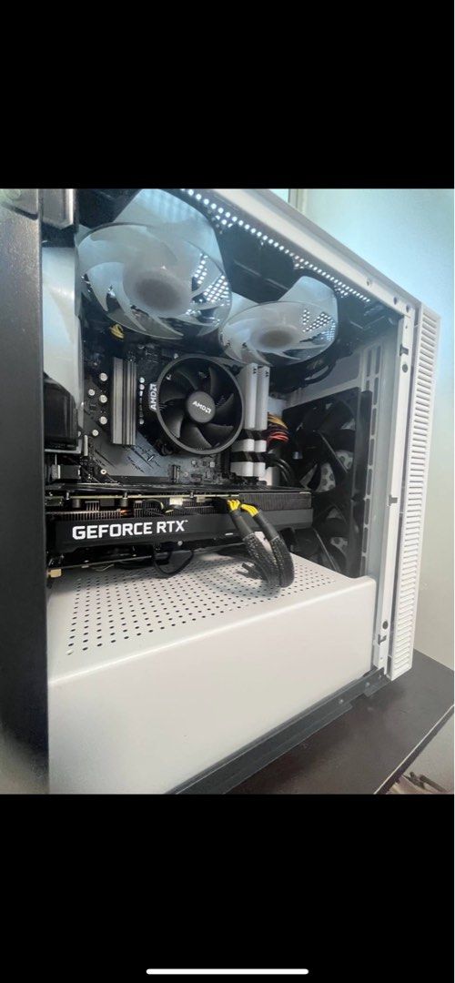 Pc custom built rtx 3060 ti, Computers & Tech, Desktops on Carousell