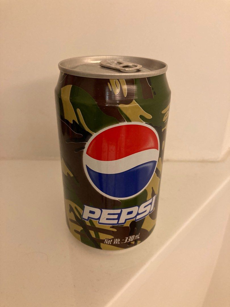 Pepsi x Aape 迷彩汽水罐 百事crossover, 其他, 其他 - Carousell