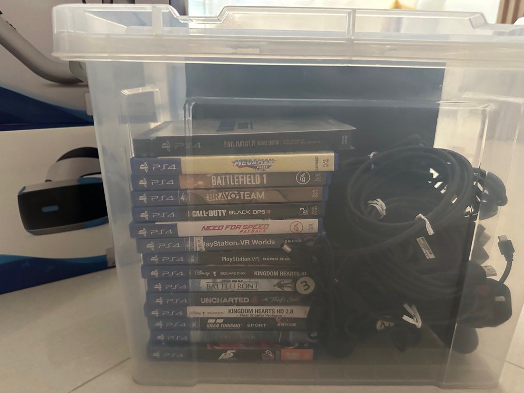 Playstation 4 full set , Video Gaming, Video Game Consoles, PlayStation ...
