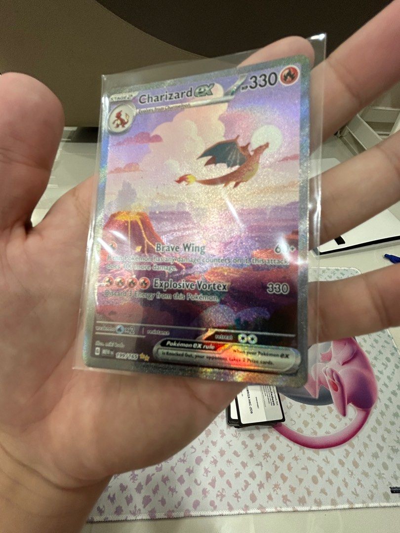 Pokemon 151 Charizard Ex SIR, Hobbies & Toys, Toys & Games on Carousell