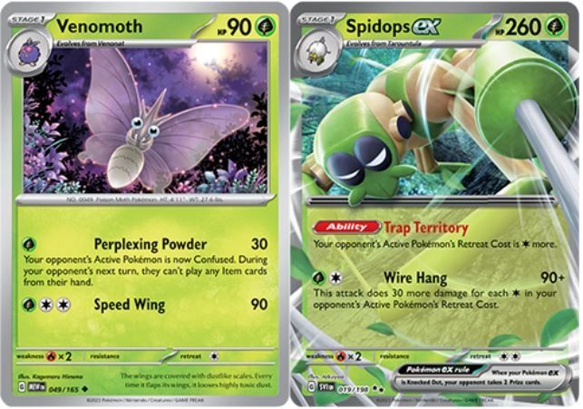 venomoth card list