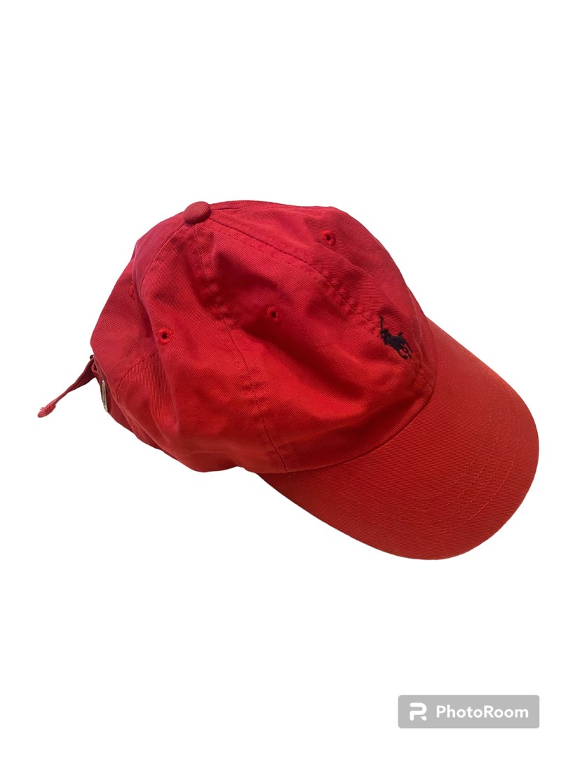POLO Ralph Lauren Red Cap, Men's Fashion, Watches & Accessories, Caps ...