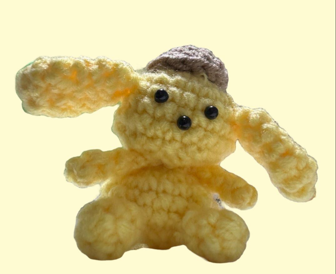 pompompurin crochet, Hobbies & Toys, Stationery & Craft, Handmade Craft ...
