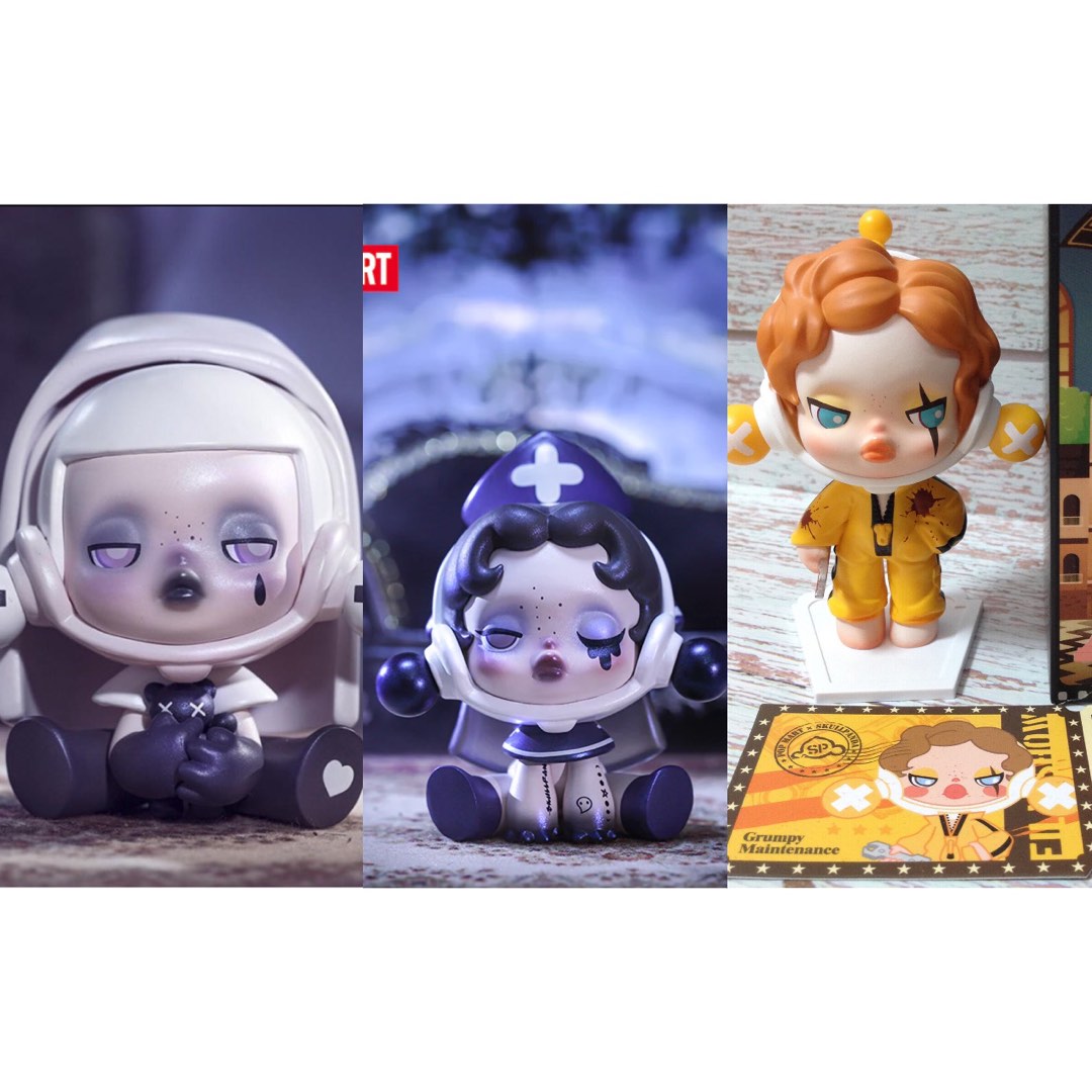 Popmart skullpanda ancient castle | action cut, Hobbies & Toys, Toys ...