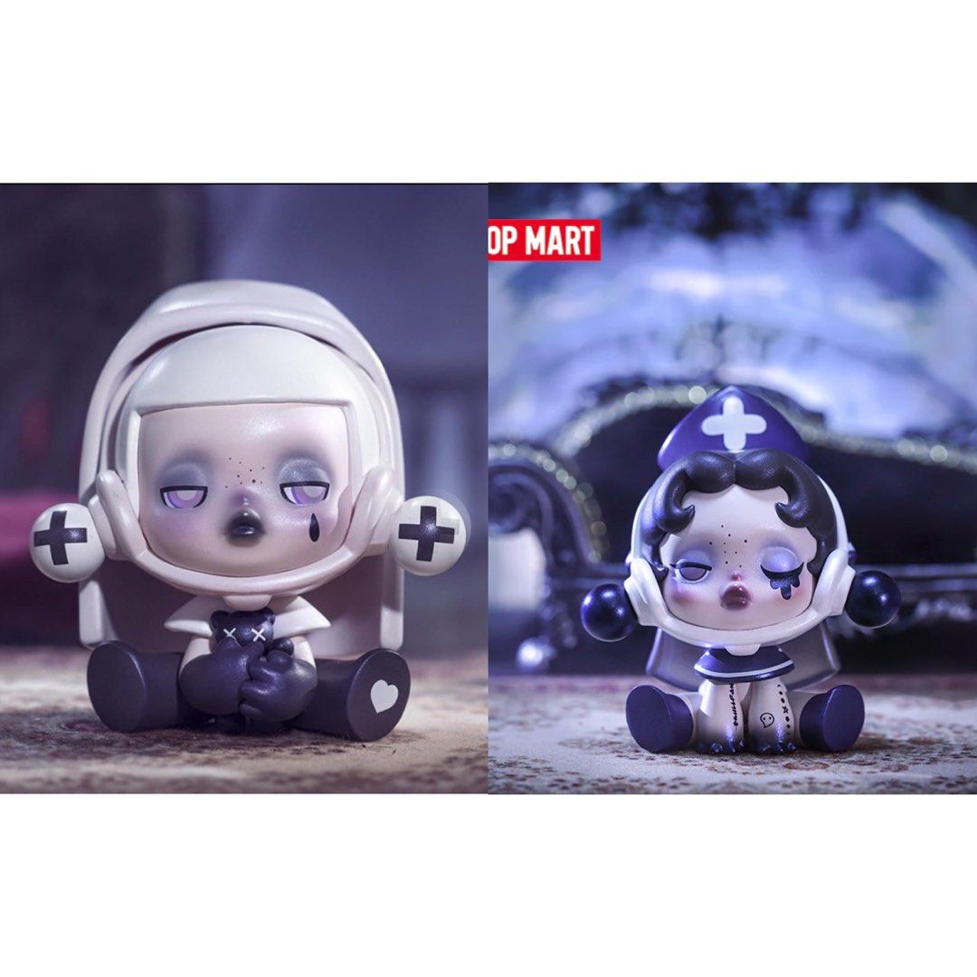 Popmart SkullPanda mare of the animals - blue morpho | ancient castle ...