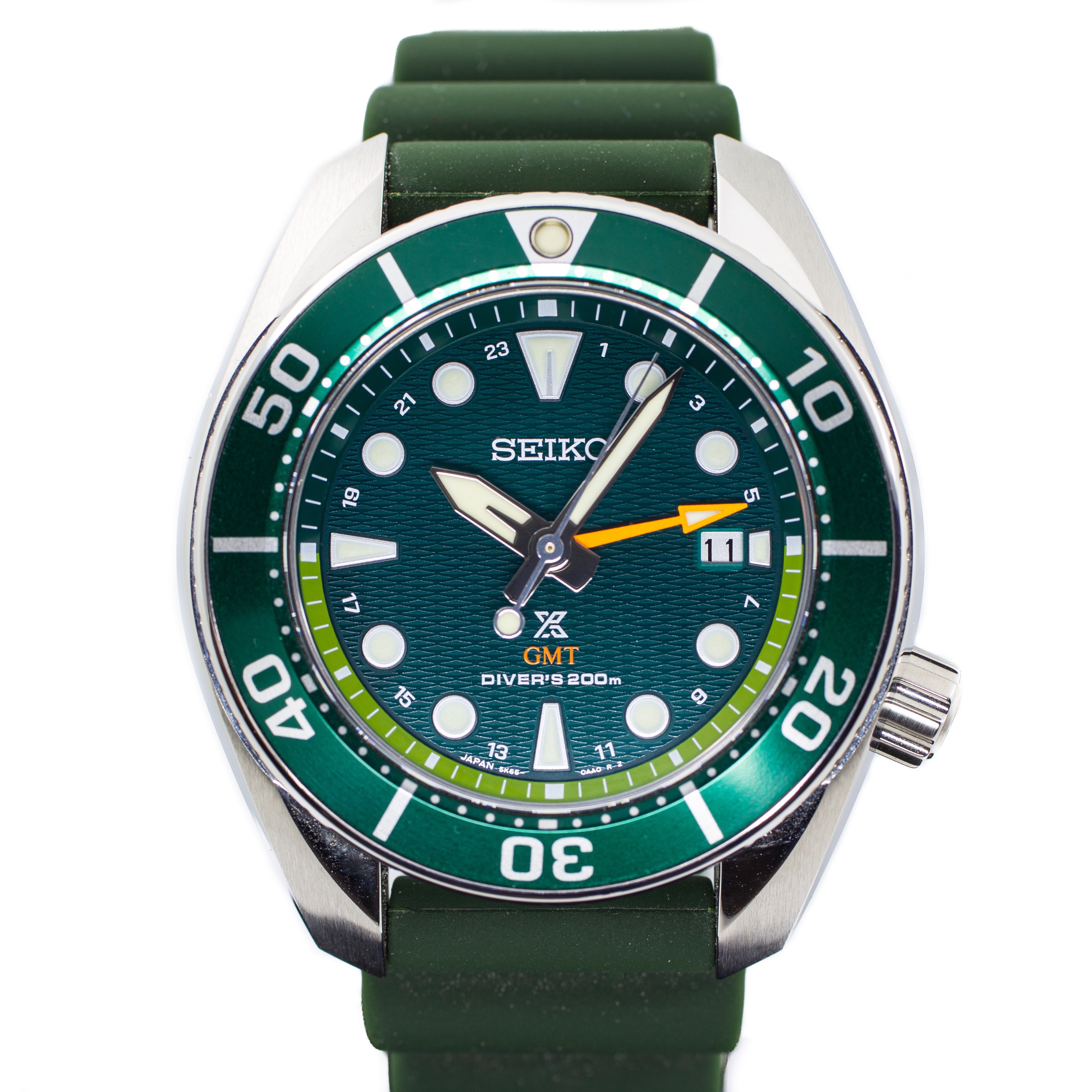 Preowned Seiko Prospex GMT Solar Ref: SFK0031J, Luxury, Watches on ...