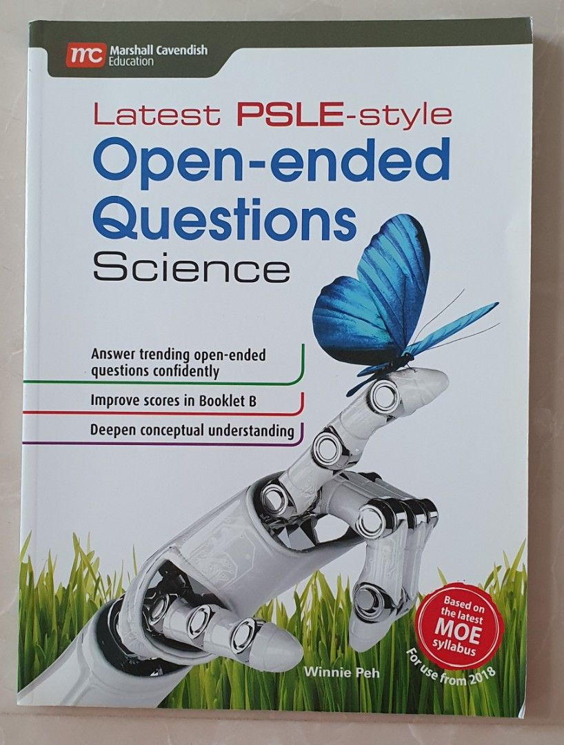 PSLE style Open-ended Questions Science, Hobbies & Toys, Books ...