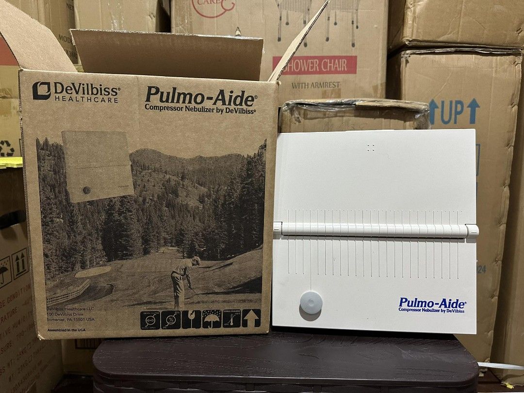 Pulmo-Aid compressor nebulizer, Health & Nutrition, Medical Supplies ...