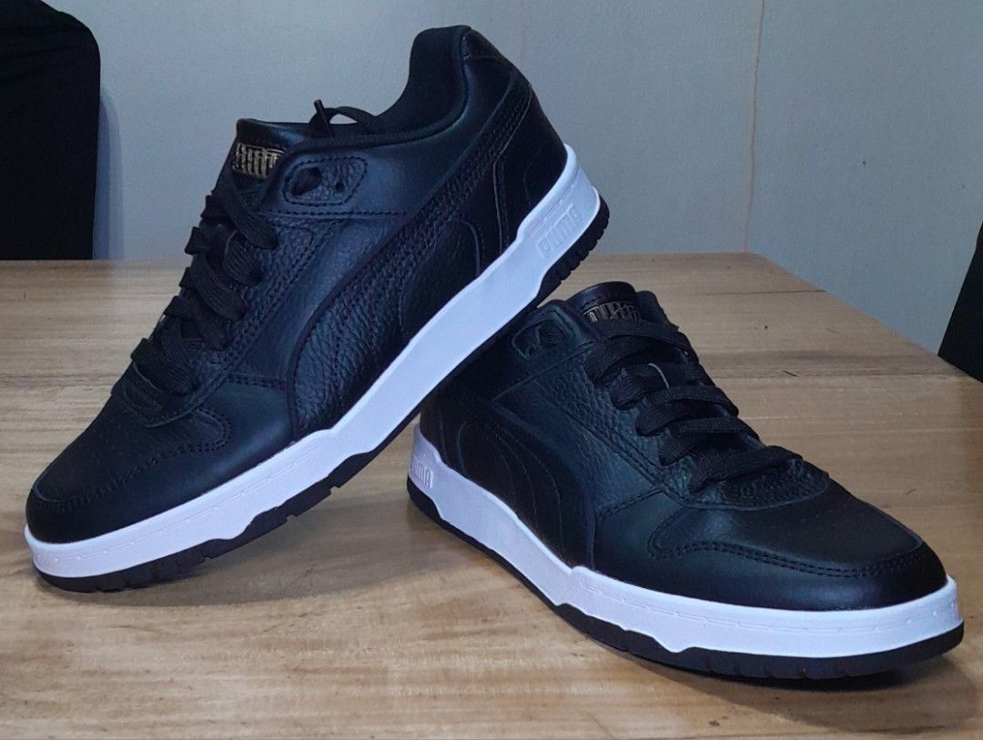 Puma RBD game low black Men 7us/ Women 8us, Men's Fashion, Footwear ...
