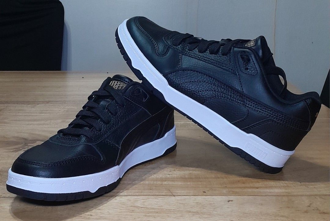Puma RBD game low black Men 7us/ Women 8us, Men's Fashion, Footwear ...
