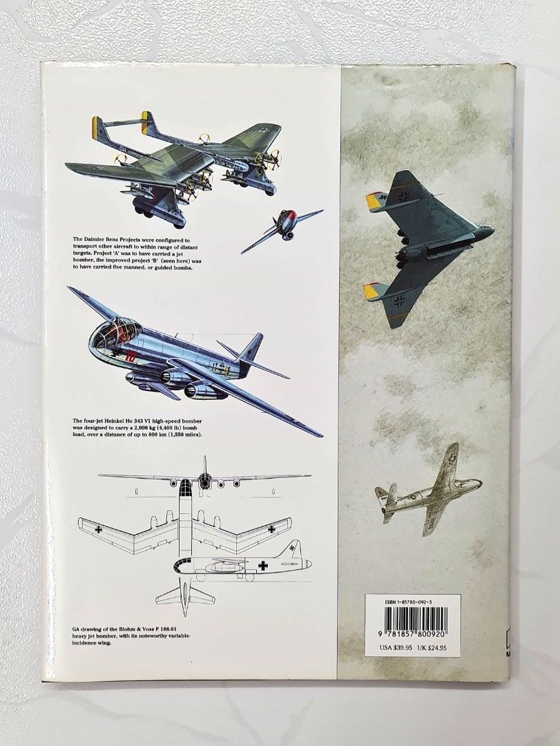 *Rare Gem* Luftwaffe Secret Projects : Strategic Bombers 1935-1945 by ...