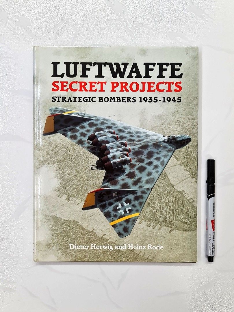 *Rare Gem* Luftwaffe Secret Projects : Strategic Bombers 1935-1945 by ...