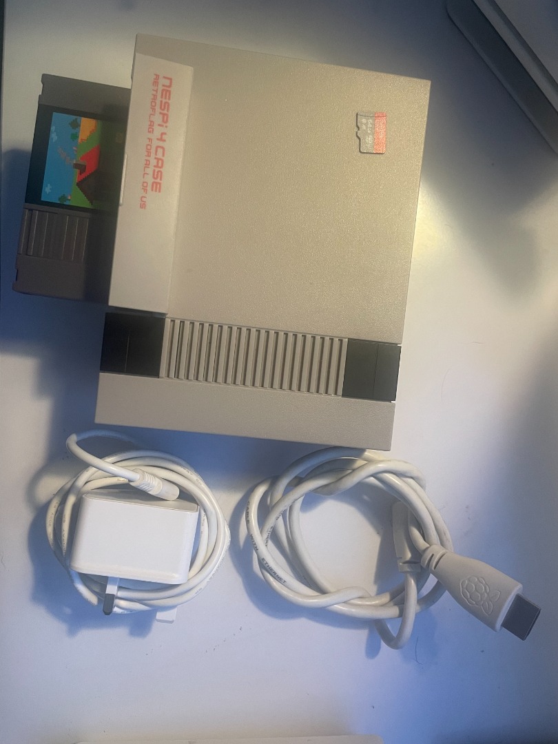 Raspberry Pi 4 Model B - 8GB with NesPi 4 Case and 64GB MicroSD Card, Computers & Tech, Desktops ...