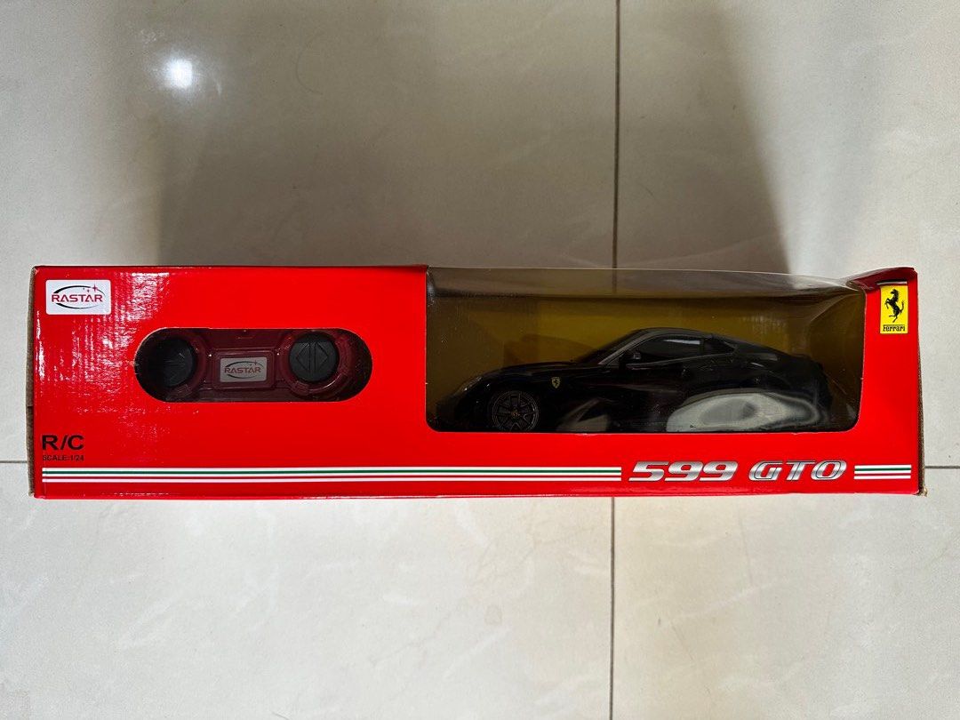 Rastar Remote Control Ferrari 599 GTO 1:24, Hobbies & Toys, Toys ...