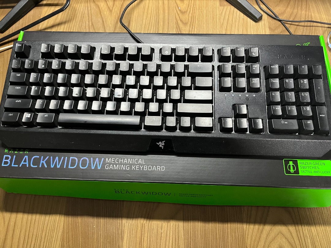 Razer Blackwidow Keyboard, Computers & Tech, Parts & Accessories ...