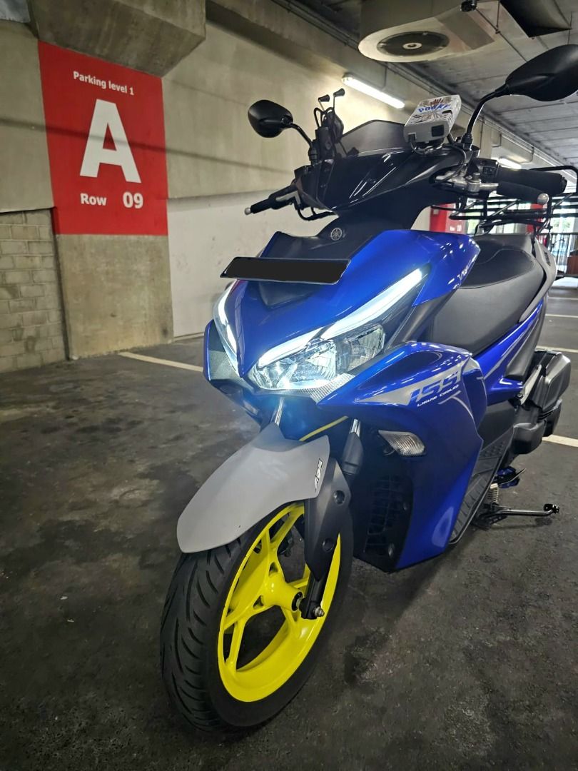 *Rental* Aerox 155A (Nightwing), Motorcycles, Motorcycle Rental on ...