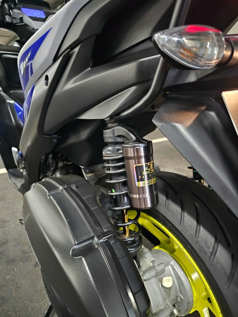*Rental* Aerox 155A (Nightwing), Motorcycles, Motorcycle Rental on ...