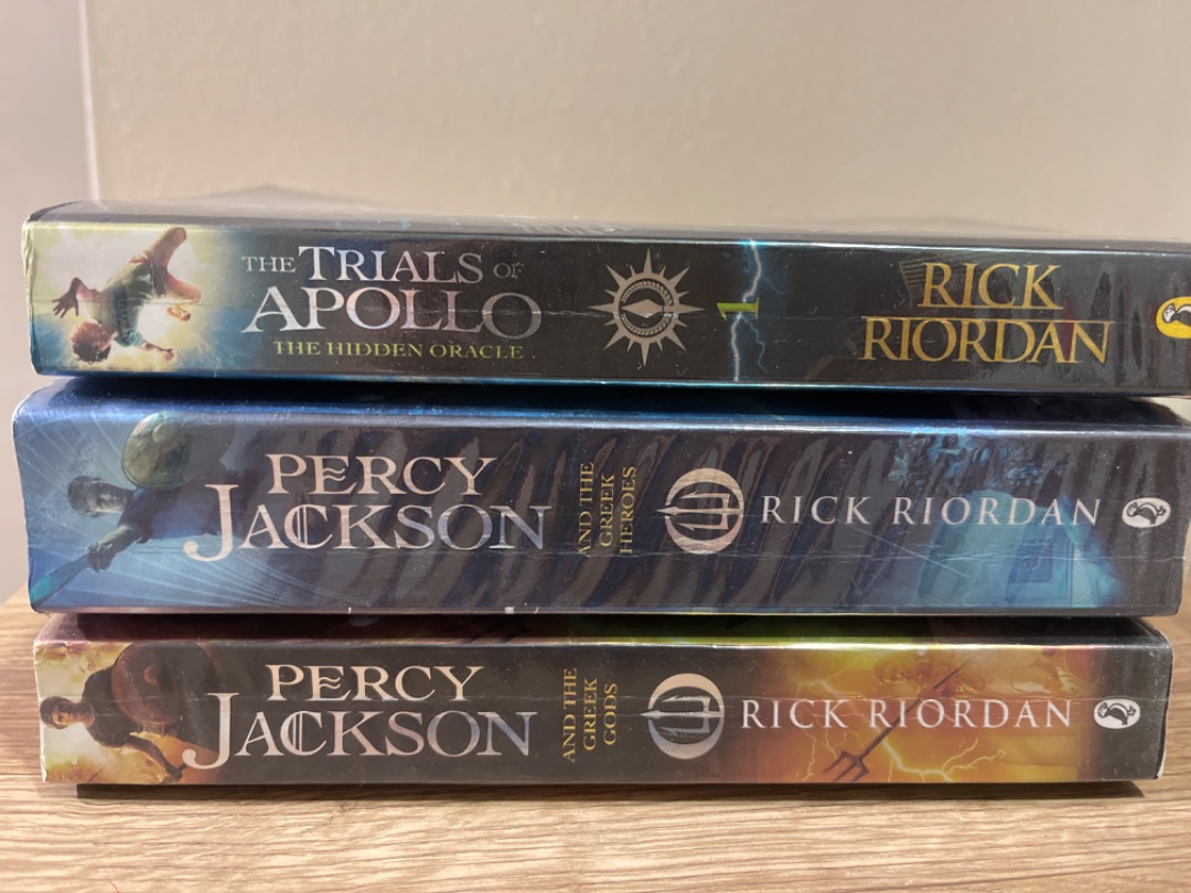 Rick riordan books, Hobbies & Toys, Books & Magazines, Fiction & Non ...