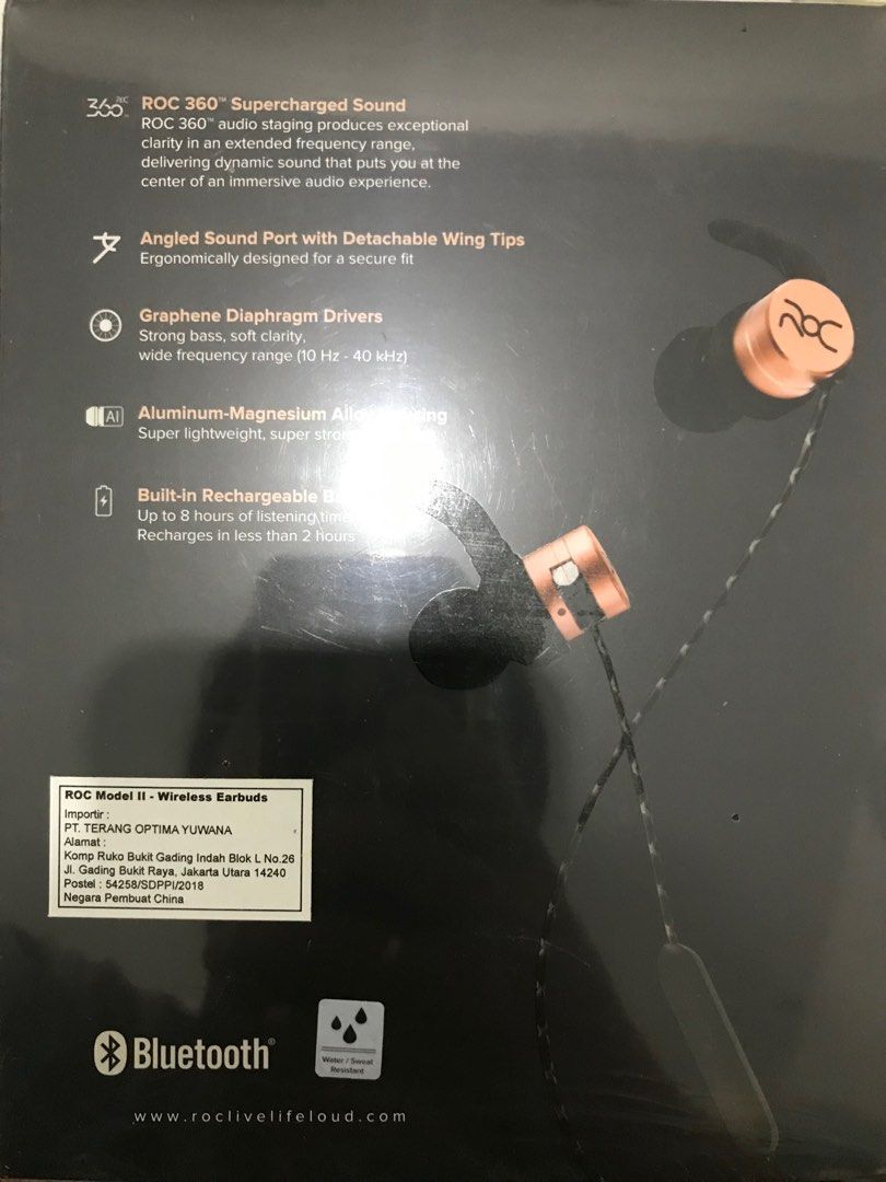 ROC 360 earphone/tws, Musik & Media, Aksesoris di Carousell