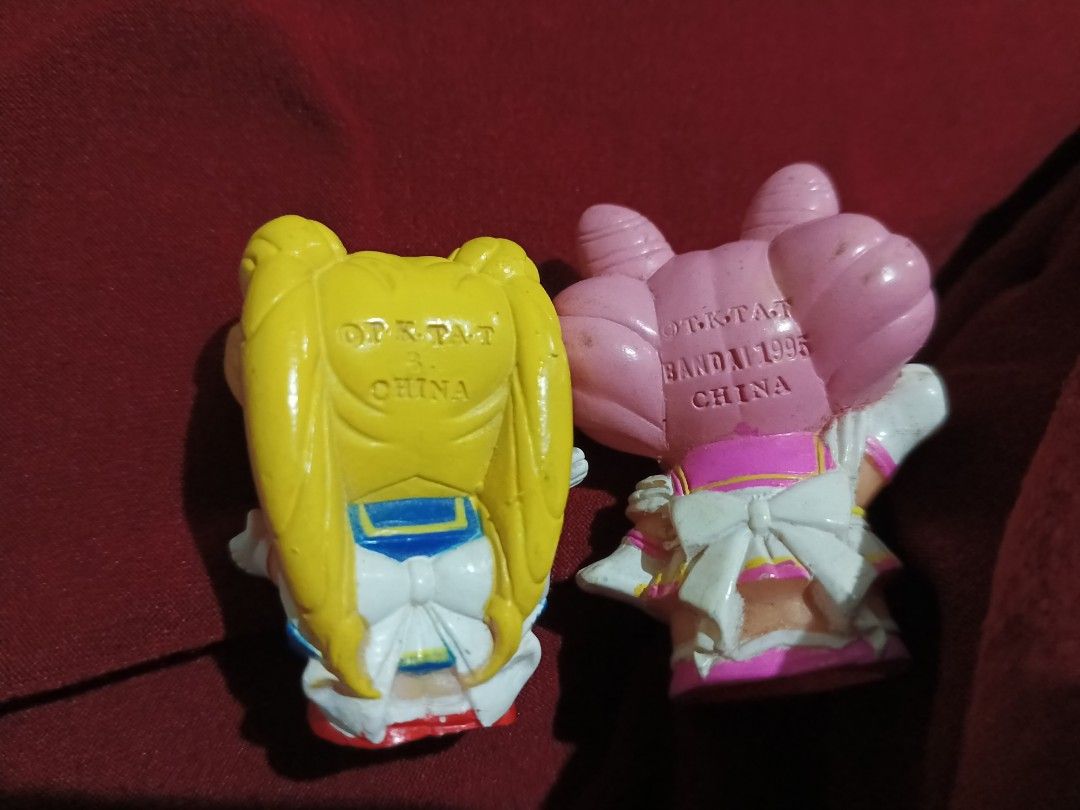 Sailor Moon chibimoon vintage finger puppet, Hobbies & Toys ...