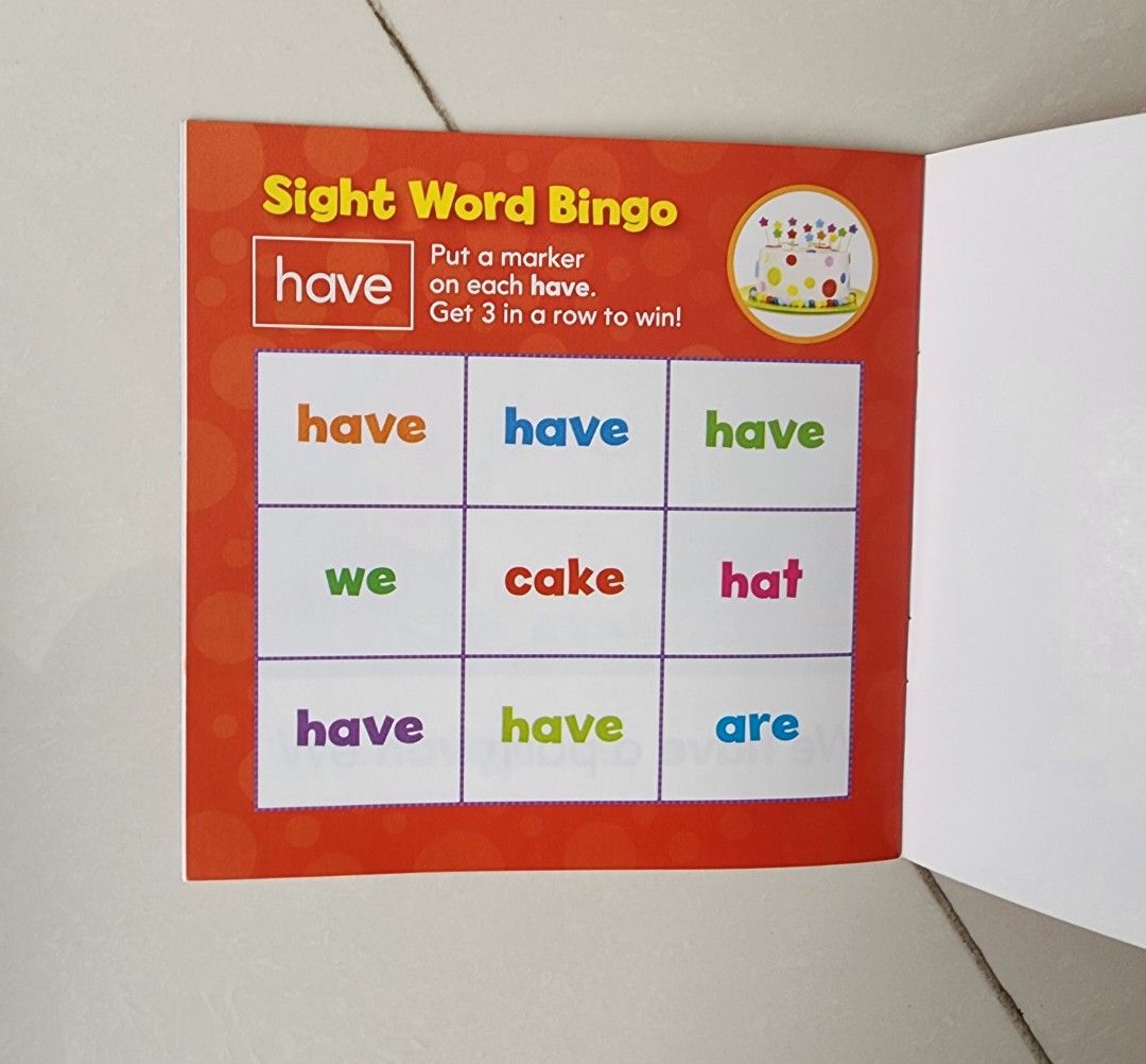 Scholastic Nonfiction Sight Words Readers (Set A to D), Hobbies & Toys ...