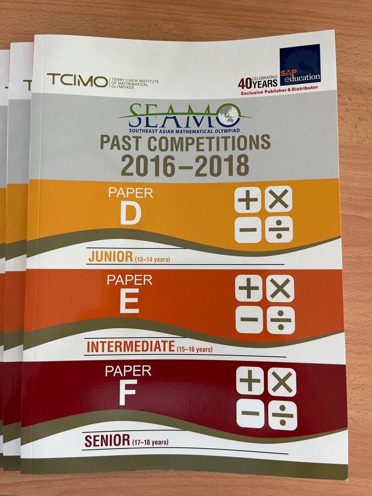 Seamo Math Olympiad PYP, Hobbies & Toys, Books & Magazines, Assessment ...