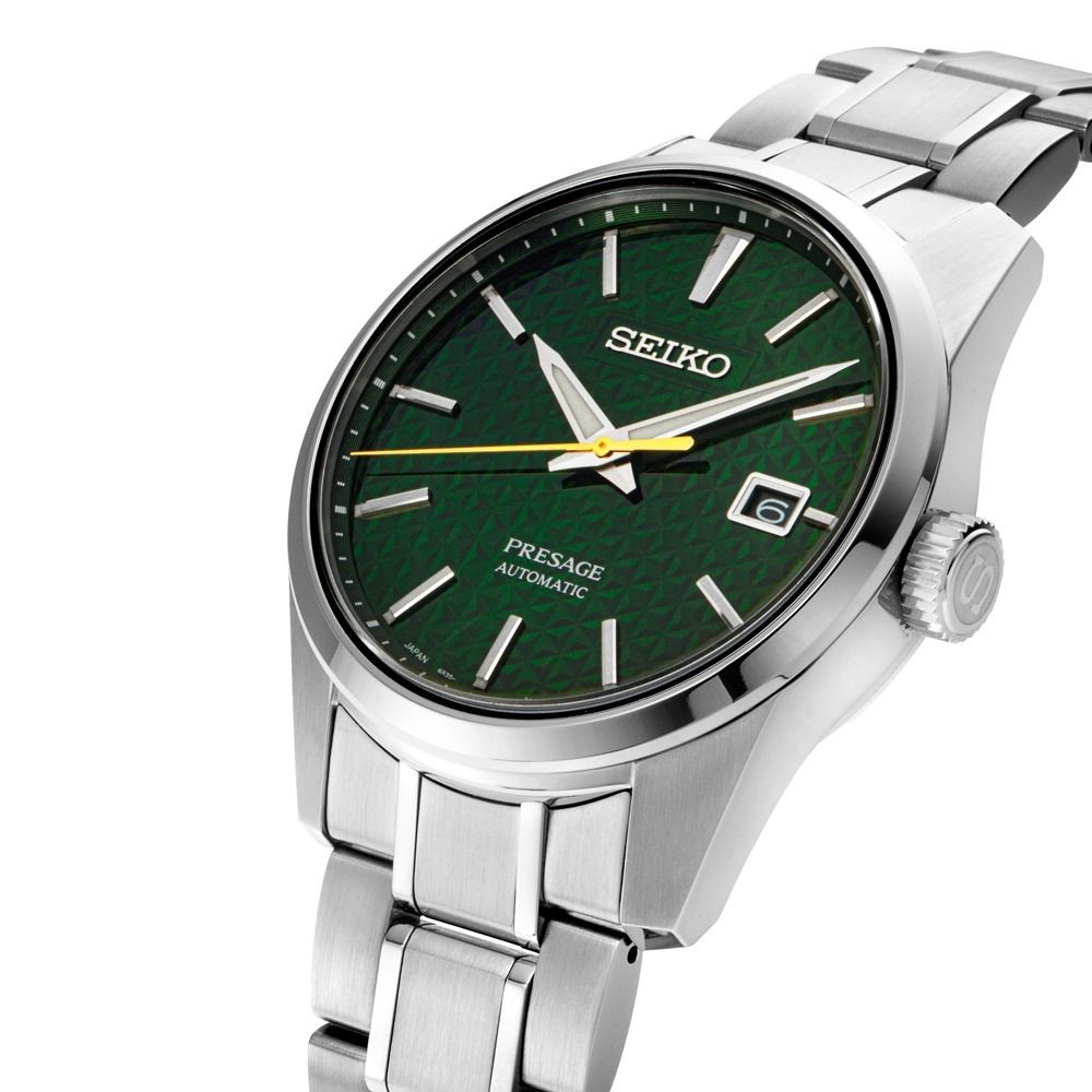 Seiko Presage SPB169 SPB169J1 Green Dial Automatic Watch Sharp Edge ...