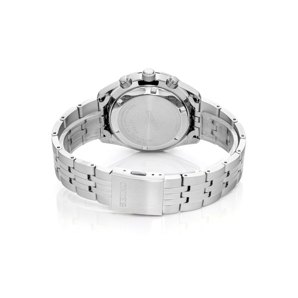 Seiko SSB425 SSB425P1 White Panda Chronograph Quartz Watch, Luxury ...