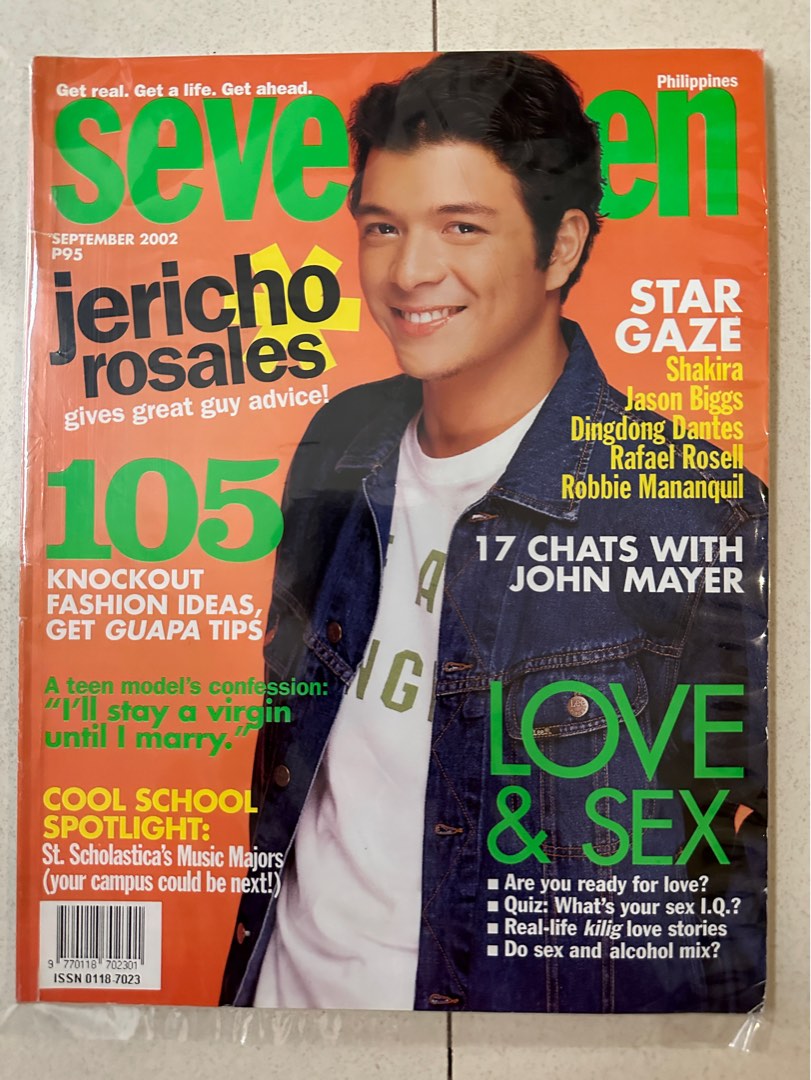 Seventeen Magazine Jericho Rosales, Hobbies & Toys, Books & Magazines ...