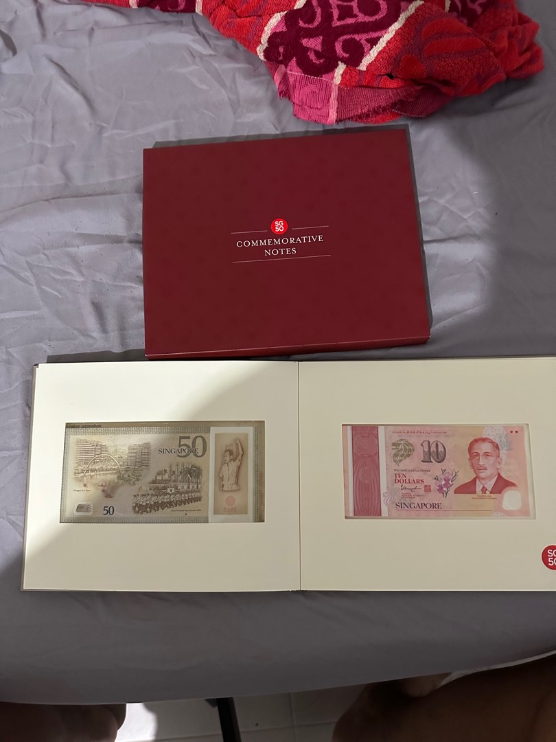SG50 Commemorative Notes, Hobbies & Toys, Memorabilia & Collectibles ...