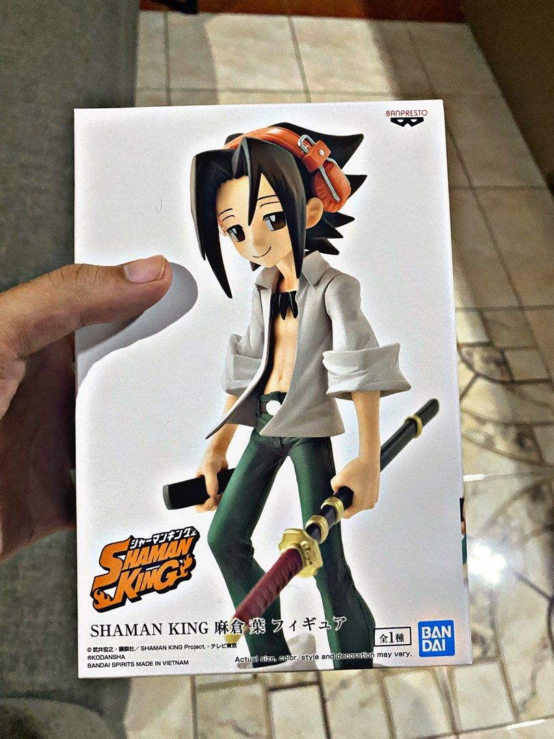 Shaman King Yoh Dxf figure, Hobbies & Toys, Toys & Games on Carousell