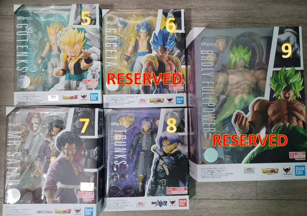 SHF Dragonball, Hobbies & Toys, Toys & Games on Carousell