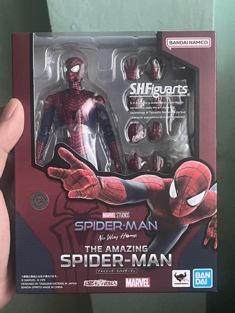 SHF SH Figuarts Amazing Spider-man Andrew Garfield, Hobbies & Toys ...