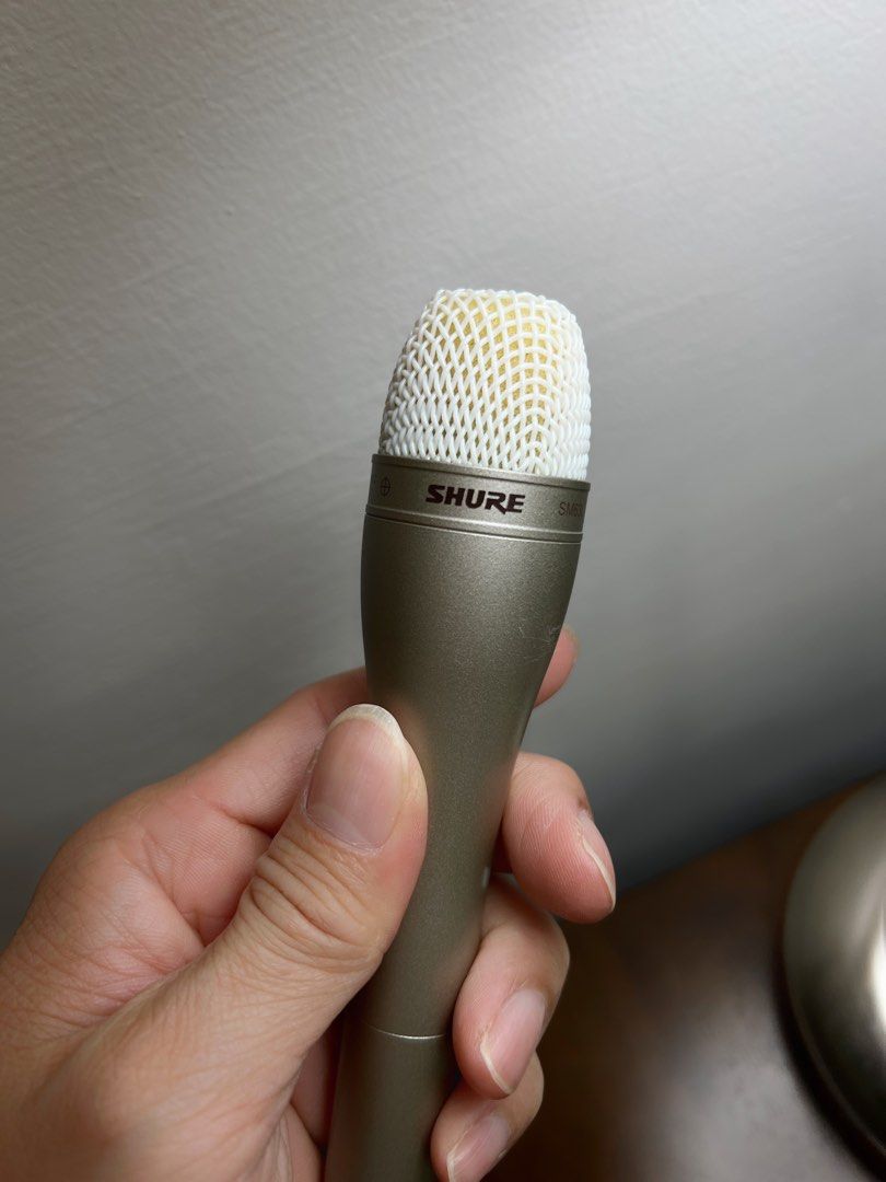Shure SM63L XLR handheld interview microphone, Audio, Microphones on ...