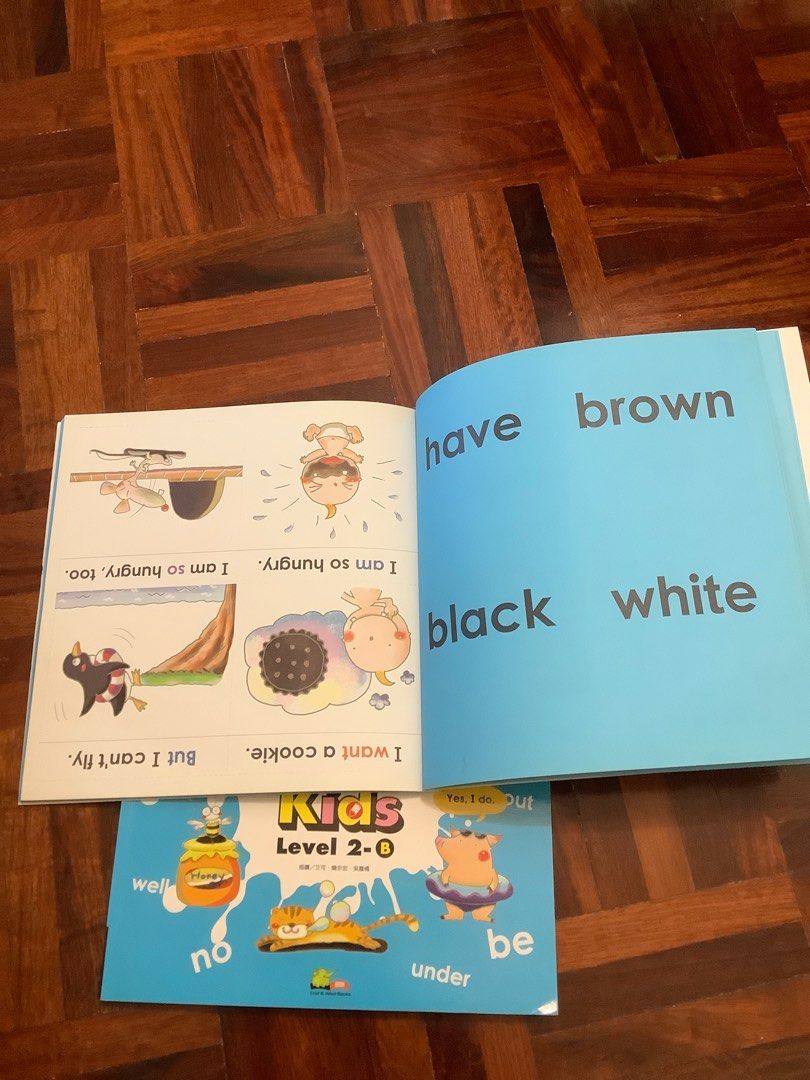 Sight word kids level 2A 2B, 興趣及遊戲, 書本 & 文具, 小朋友書 - Carousell