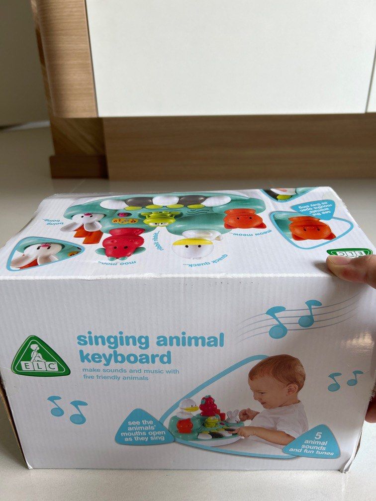Singing Animal Keyboard - Baby toy, Babies & Kids, Infant Playtime on ...