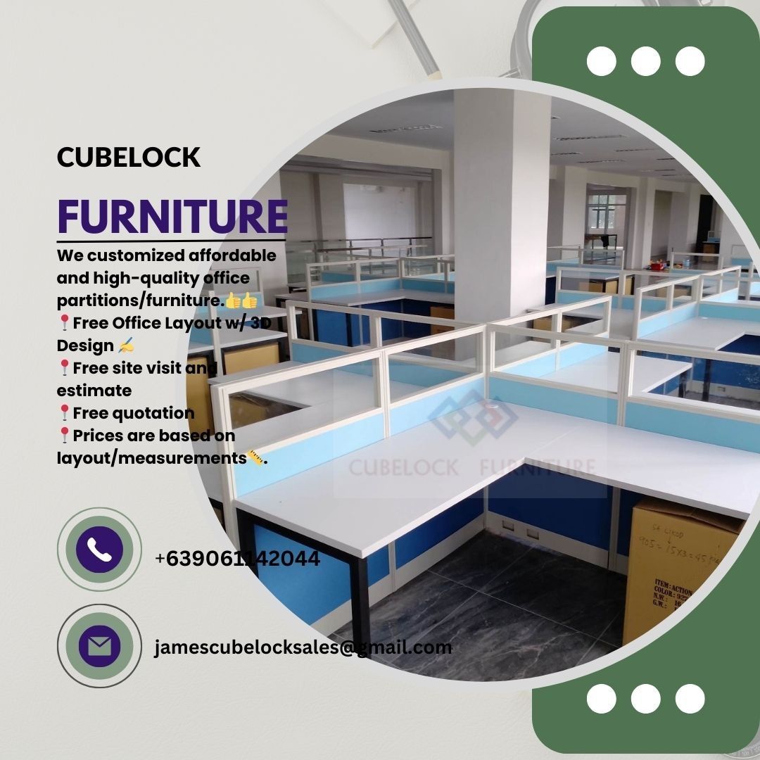 Solo Cubicle Design And Workstation Partition, Furniture & Home Living ...