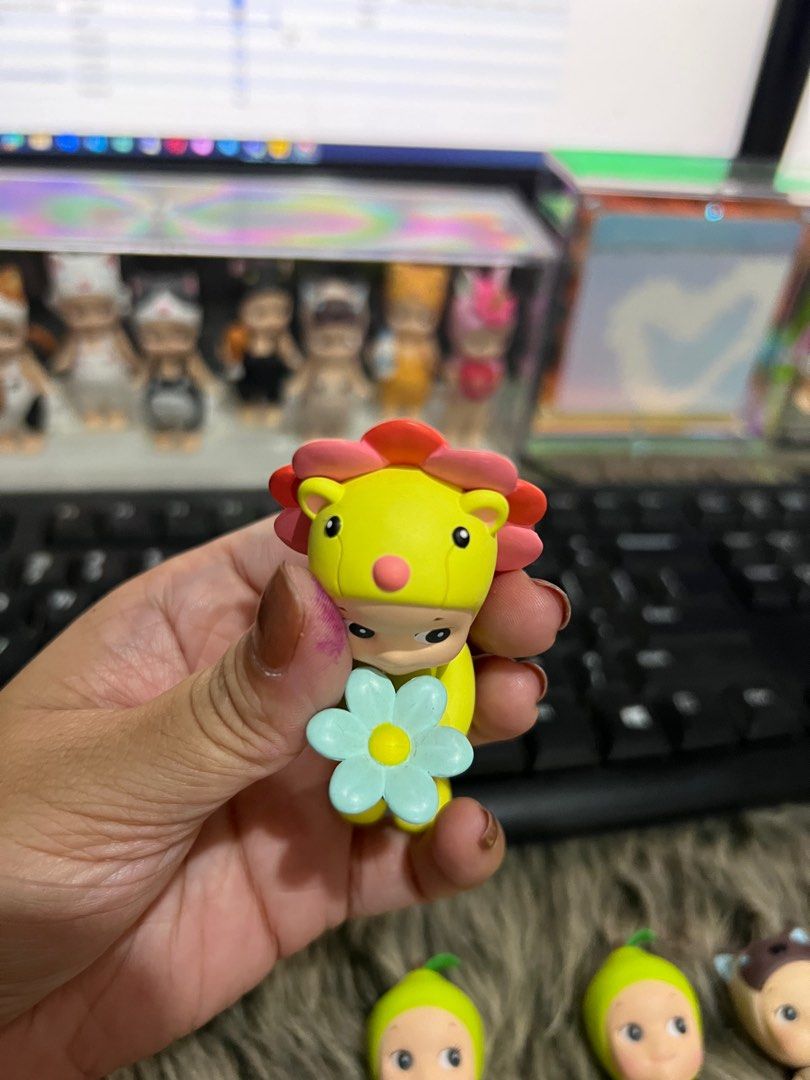 Sonny Angel Flower Gift Daisy Lion Lime Green, Hobbies & Toys, Toys ...