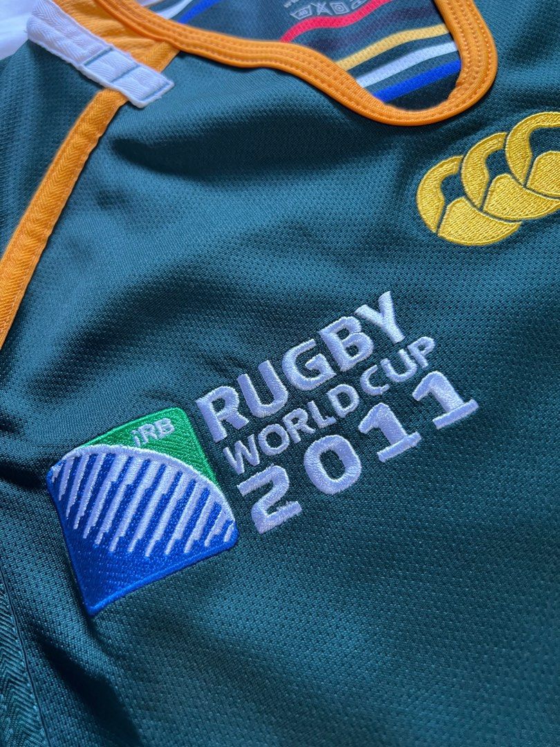 South Africa Springbok Rugby World Cup 2011 Jersey, Men's Fashion ...
