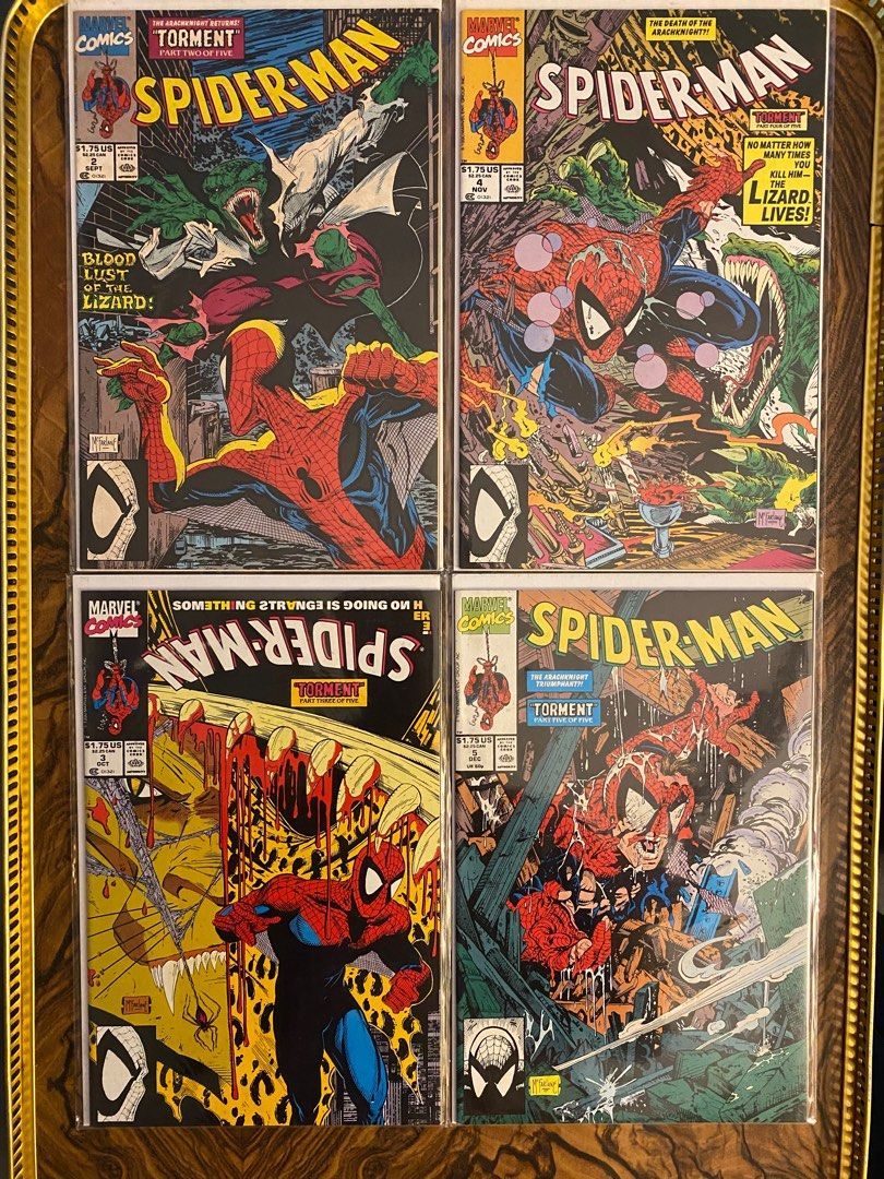 SET: Spider-Man Torment Series Issues #2, #3, #4, #5, Hobbies & Toys ...