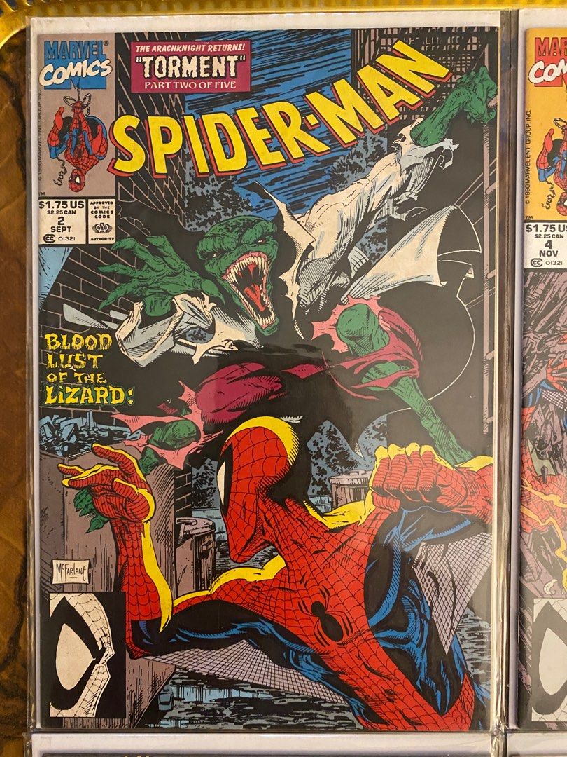 SET: Spider-Man Torment Series Issues #2, #3, #4, #5, Hobbies & Toys ...